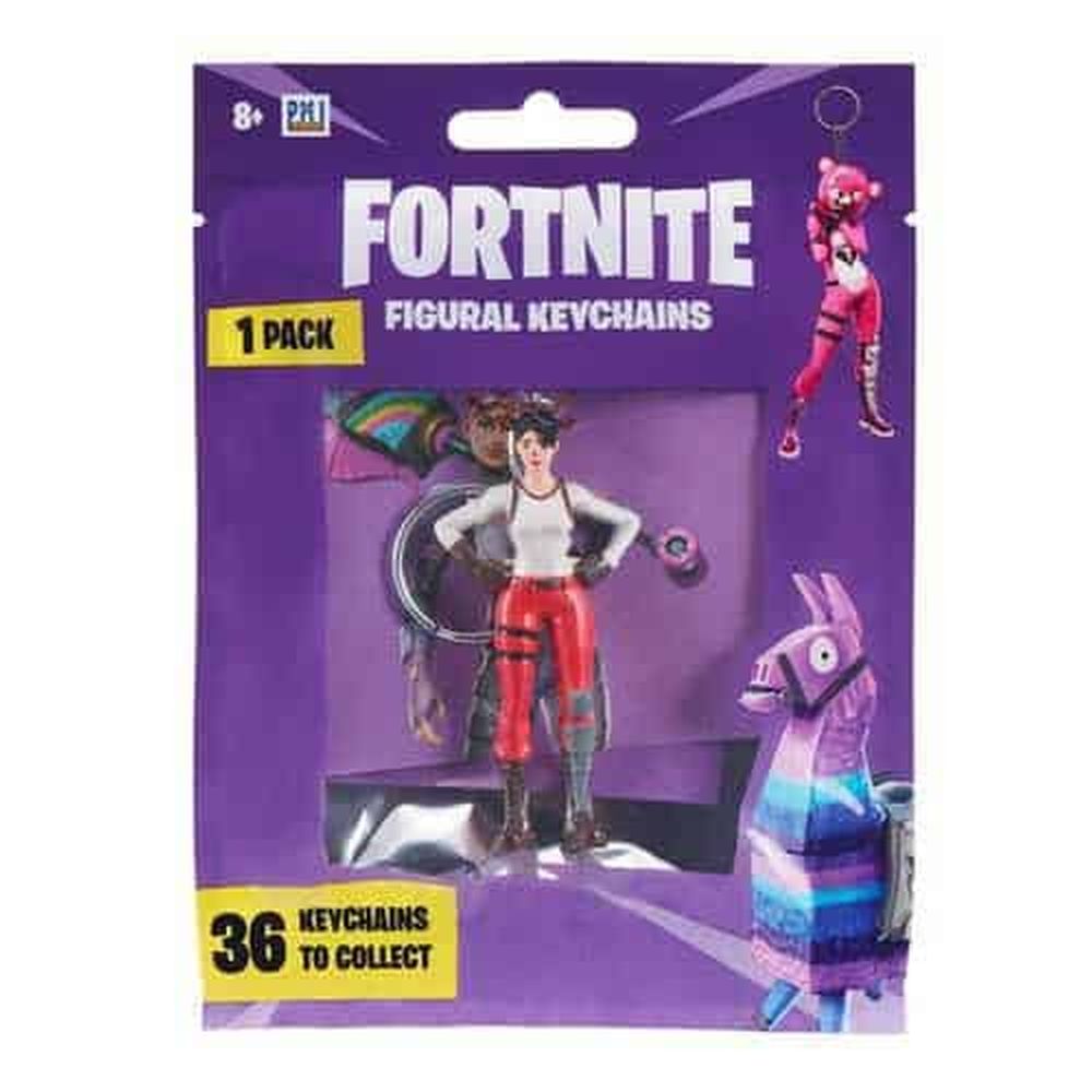 FORTNITE NOVELTY 3D KEYCHAIN SERIES 1 PACK – 4 PDQ 24 – XtremePlay Chile