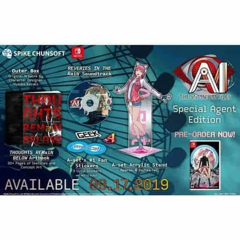 AI THE SOMNIUM FILES LIMITED EDITION NSW - XtremePlay Chile