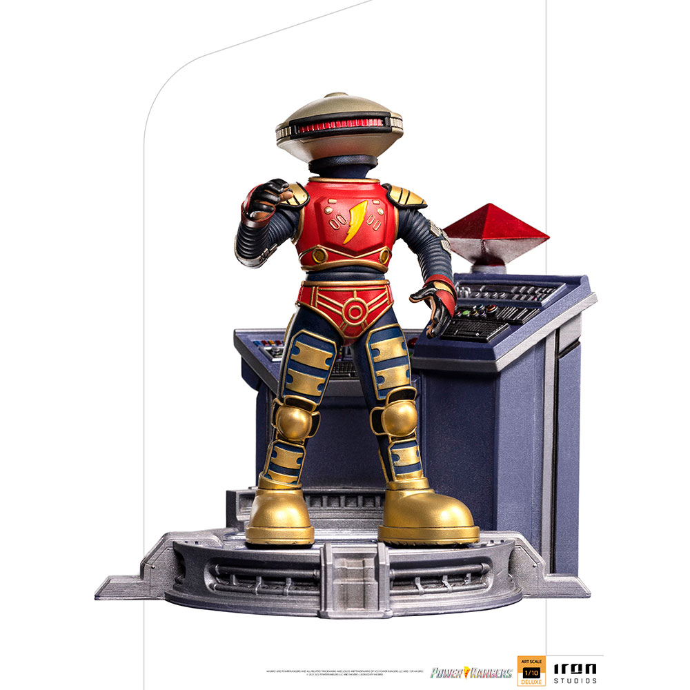 FIGURA COLECCIONABLE DE ALPHA 5 DELUXE ART SCALE 1 10 POWER RANGER ...
