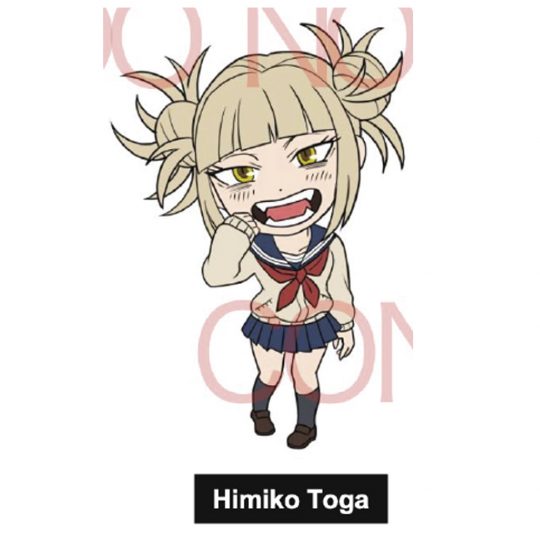 FIGURA COLECCIONABLE DE CHIBI MASTERS MY HERO ACADEM HIMIKO TOGA - XtremePlay Chile