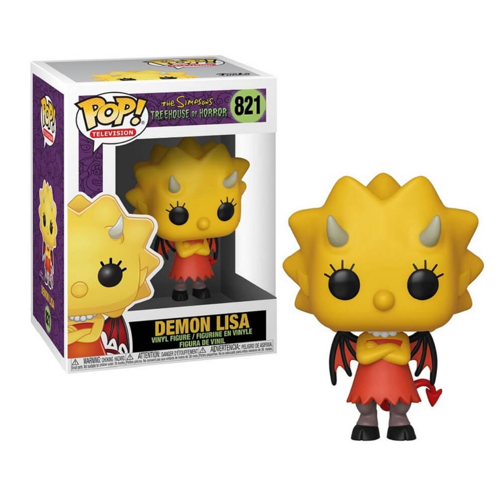 FUNKO POP ANIMATION SIMPSONS S3 DEMON LISA – OPEN BOX - XtremePlay Chile