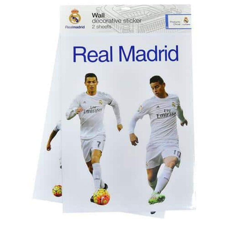 PEGATINA STICKERS REAL MADRID WALL STICKER - XtremePlay Chile